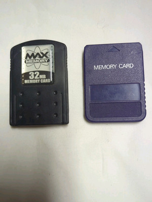 PlayStation 2 PS2 Max Memory Card 32 MB With Bonus Memory Card,Set Of 2 ...