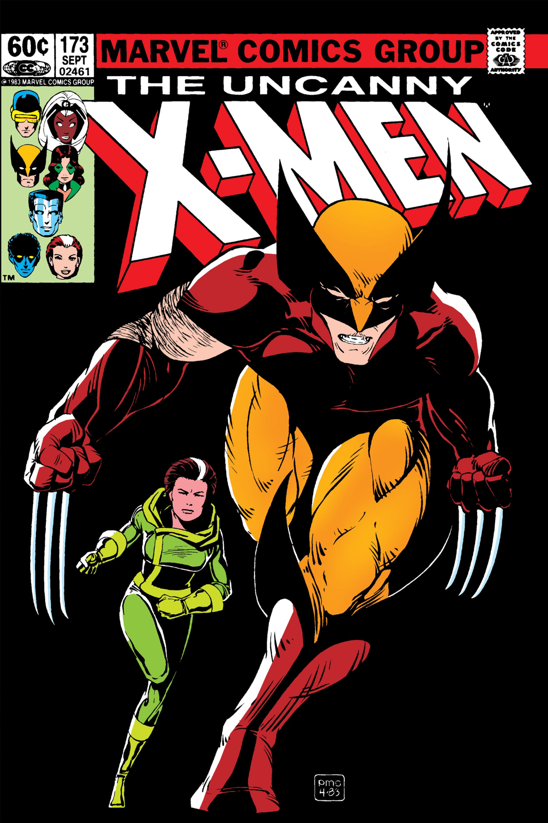 The Uncanny X-Men Issue 173 Poster Wolverine and Rogue | eBay
