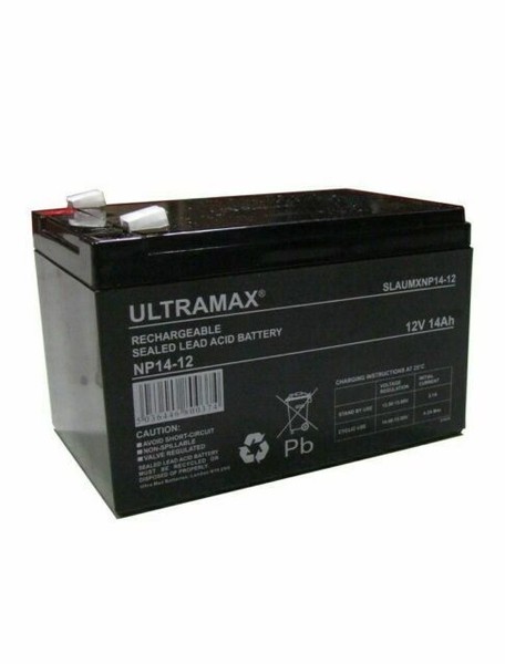 Ultramax NP14-12 12V 14Ah Lead Acid Battery for sale online | eBay