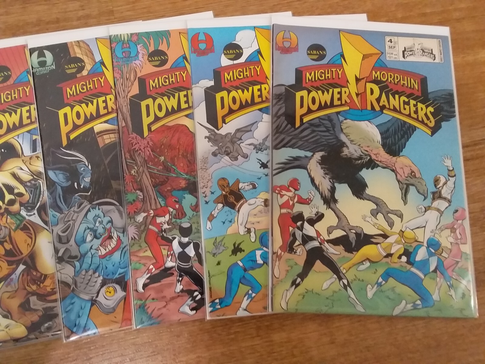 Lot of Vintage Power Rangers comic books Marvel Hamilton 1990s | eBay