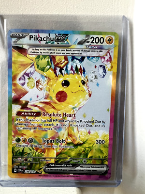 Pikachu ex 238/191 Sv08: Surging Sparks Holo - MINT/Pack Fresh | eBay