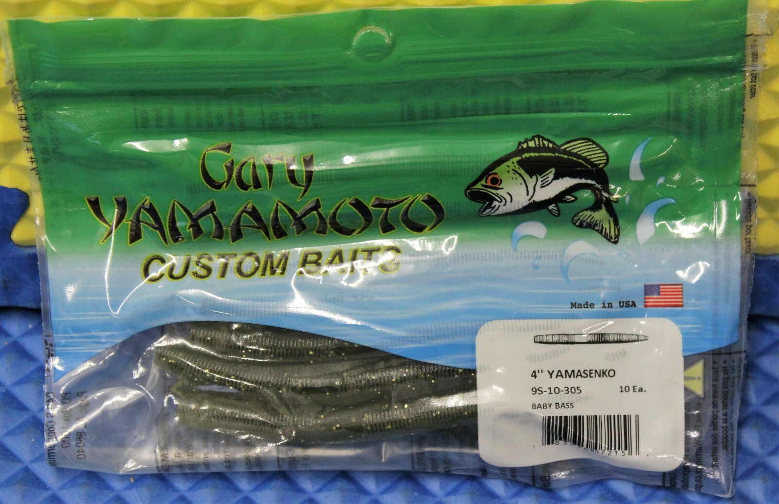 Gary Yamamoto Custom Baits 4" Yamasenko 9S-10 Series 10 Pack CHOOSE ...