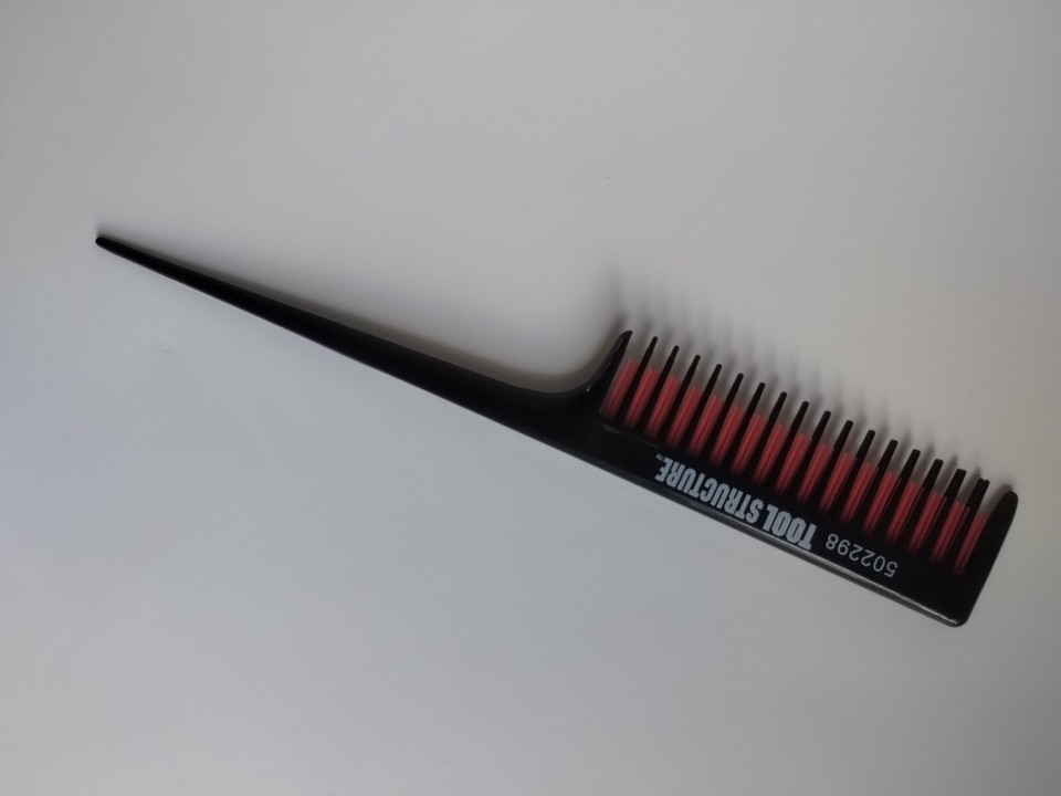 Tool Structure Tease Layers Rattail Comb 7 Inches | eBay