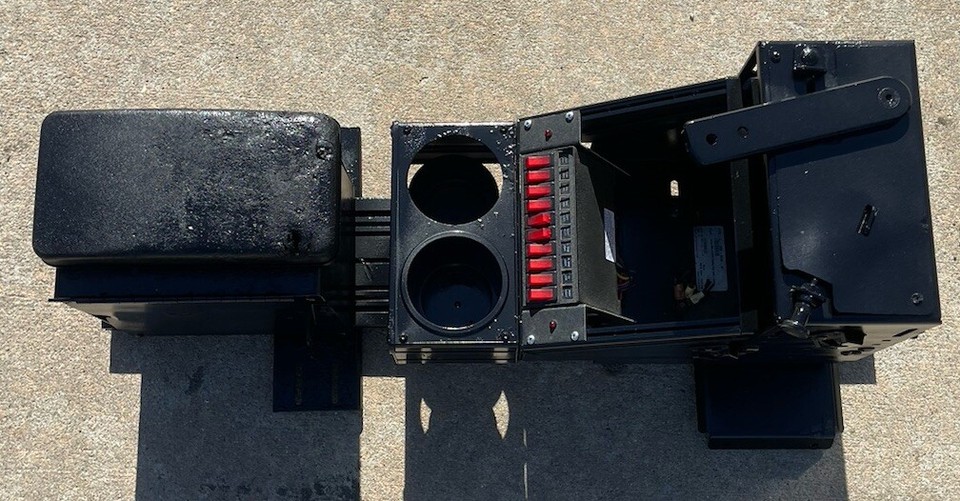 CROWN VICTORIA POLICE INTERCEPTOR HAVIS CENTER CONSOLE, EMS CONSOLE | eBay