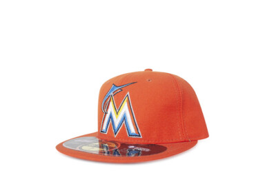New Era Miami Marlins MLB On Field Fitted Cap Black UV USA No Logo | eBay