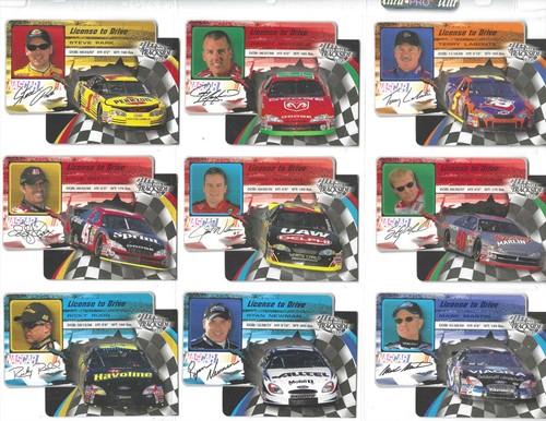 2002 Trackside LICENSE TO DRIVE DIE-CUT #LDP25 Steve Park--ONE CARD ...