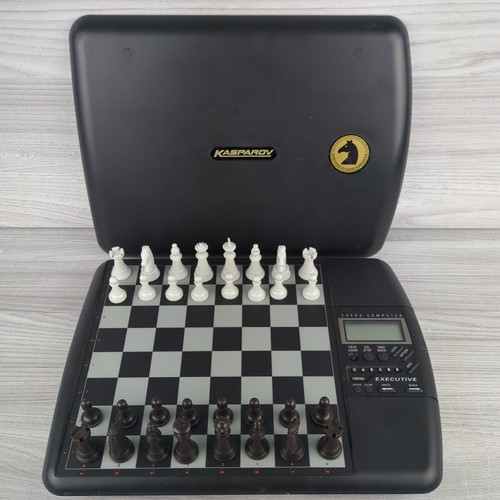 Saitek Kasparov Executive Chess Computer 208B Vintage Electronic Game ...