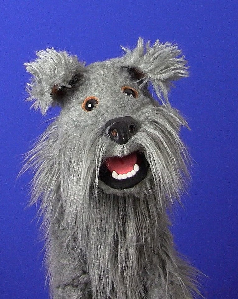 Professional "Scruffy Puppy" Muppet-Style Ventriloquist Puppet | eBay