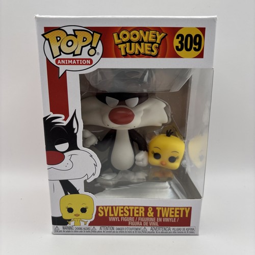 Funko Pop Looney Tunes Sylvester and Tweety 309 Vaulted Cartoons | eBay