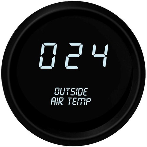 Intellitronix M9123W Digital Outside Air Temp Gauge, White 818731012762 ...