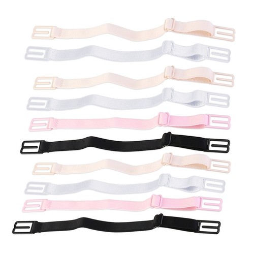 10 Pcs Anti-slip Shoulder Strap Bra Holder ’ Women Miss Non-slip Straps ...