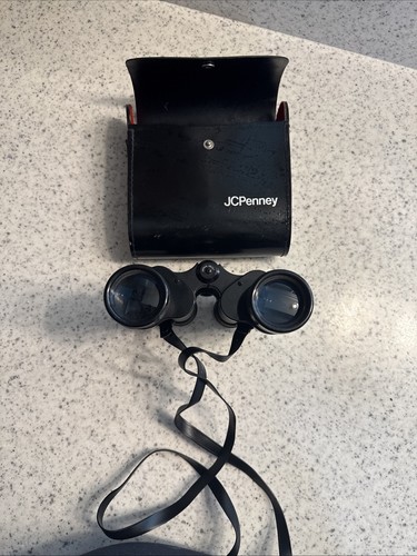 JCPenney Binoculars 35 Mm Lens 1000 Yards Model 0001 With Original Case ...