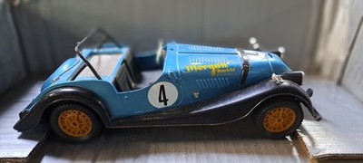 Vintage - Morgan Plus 8 - Blue - Polistil 1:16 Scale Diecast Model Car ...