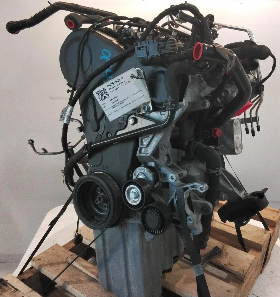 VOLKSWAGEN AMAROK 4-CYLINDER 2.0L TWIN TURBO DIESEL ENGINE 2H CDCA 2011 ...