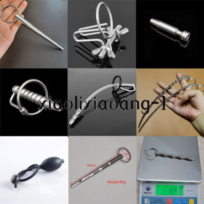 Male Peni Dilator Insert Plugs Urethra Sounds Stretcher | eBay