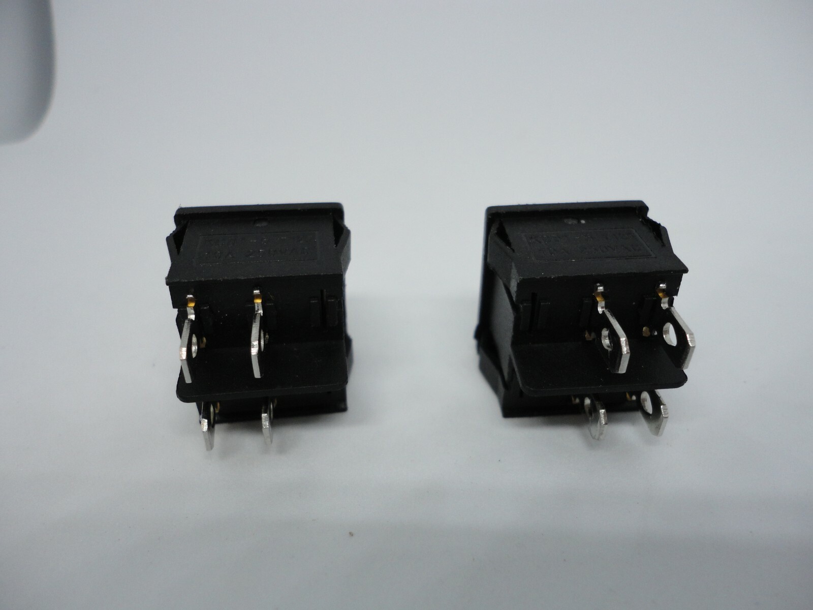 2Pc Pack Lot KCD1-5 T125 10A 250VAC CQC CE Power Button Rocker Boat ...