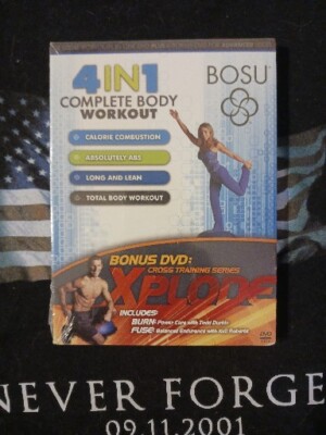 BOSU 4 in 1 Complete Body Workout 4 Motivational Programs In 1 DVD Brand New | eBay