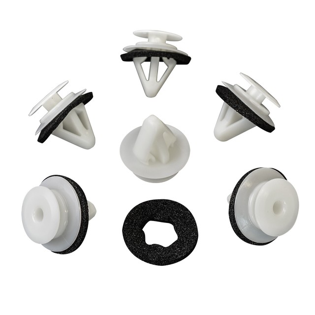 5x Door Panel Mounting Clip in White Gasket MAZDA 3 5 6 G18k51sj3 for ...