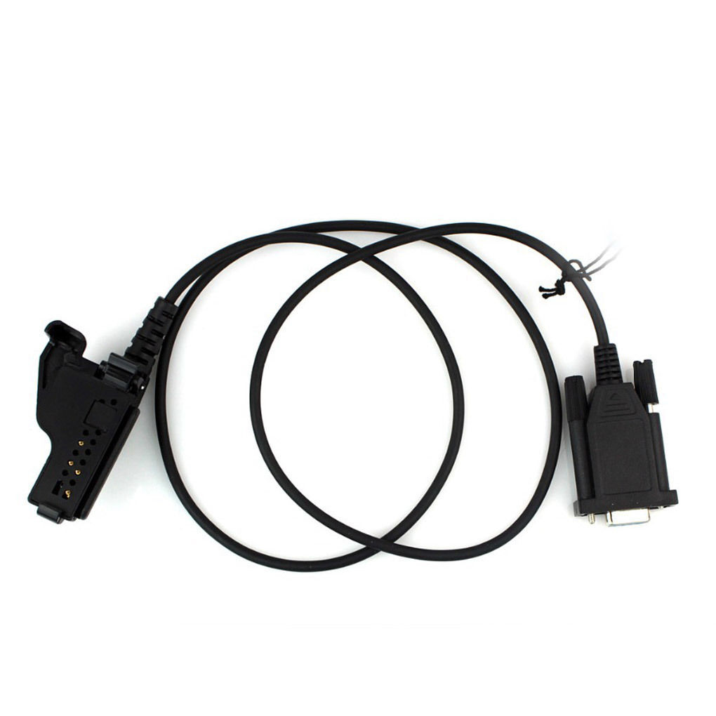 4Pin DB9 Female Programming Cable Cord Wire For MOTOROLA HT1000 MTS2000 ...