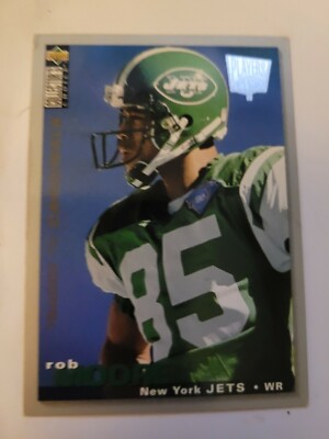 1995 Collector's Choice Player's Club New York Jets Football Card #55 ...