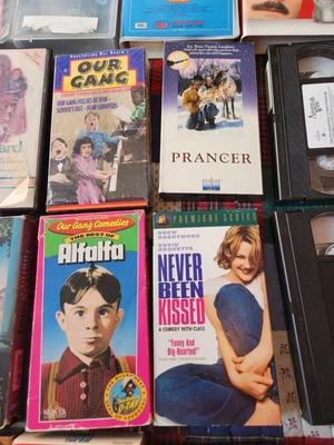 Large Lot Of 34 VHS Family And Children's | Grelly USA