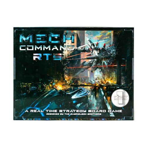 Bad Crow Ga Board Game Mech Command RTS w/A.I. Unleashed Cooperative ...