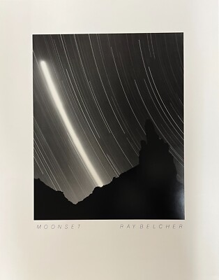 Ray Belcher, "Moonset", 1978, Poster | eBay