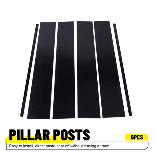 Door Window Pillar Posts Door Trim Sticker Decal For 2015-2020 ...