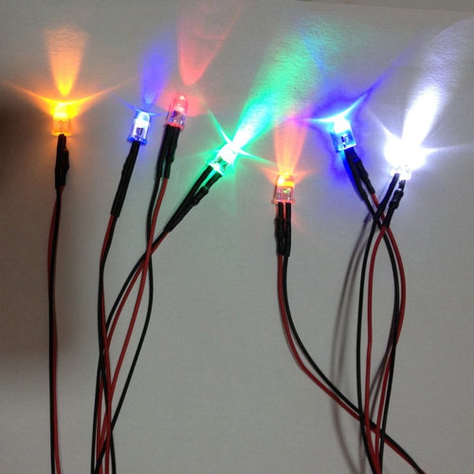 50 PCS Light Emitting Diode Led Light-emitting Diodes Tube Lights | eBay