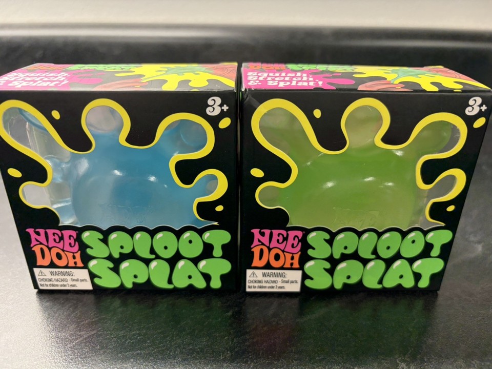 New sealed Nee Doh Green And Blue Sploot Splat | eBay