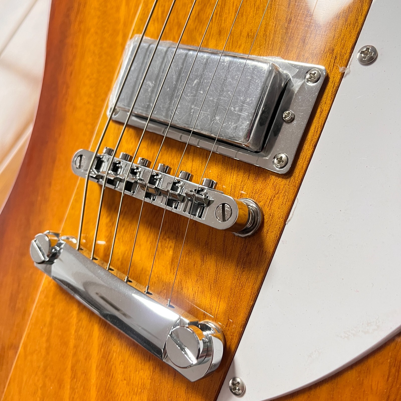 Custom Brown Firebird Electric Guitar Rosewood Fretboard Fixed Bridge ...