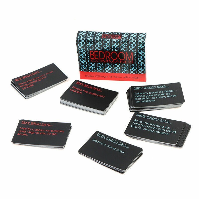 BEDROOM COMMANDS! CARD GAME ADULT FUN NAUGHTY GIFT Sex Aid | eBay