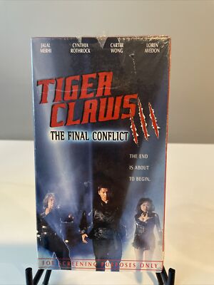 Tiger Claws III (3): The Final Conflict (VHS, 2001) Screener Sealed ...
