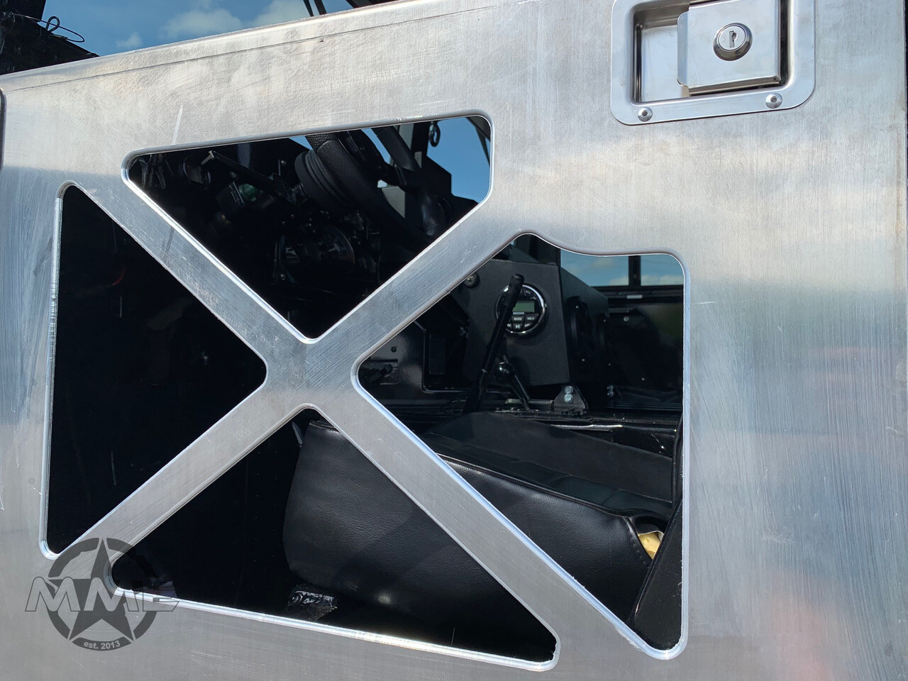"OPEN X-PATTERN" ALUMINUM HALF DOORS KIT For HMMWV HUMVEE (Set of 4 ...