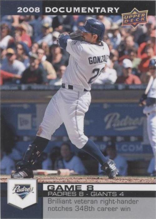 2008 Upper Deck Documentary - Adrian Gonzalez #228 for sale online | eBay