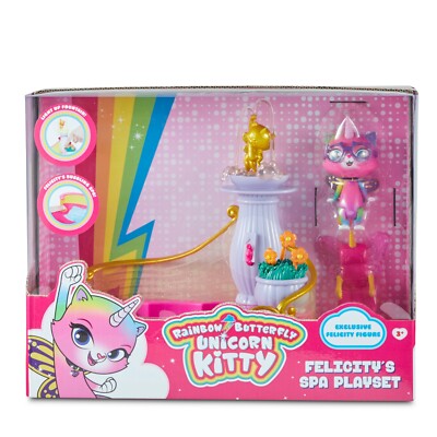 Rainbow Butterfly Unicorn Kitty FELICITY'S SPA Playset RBUK | eBay