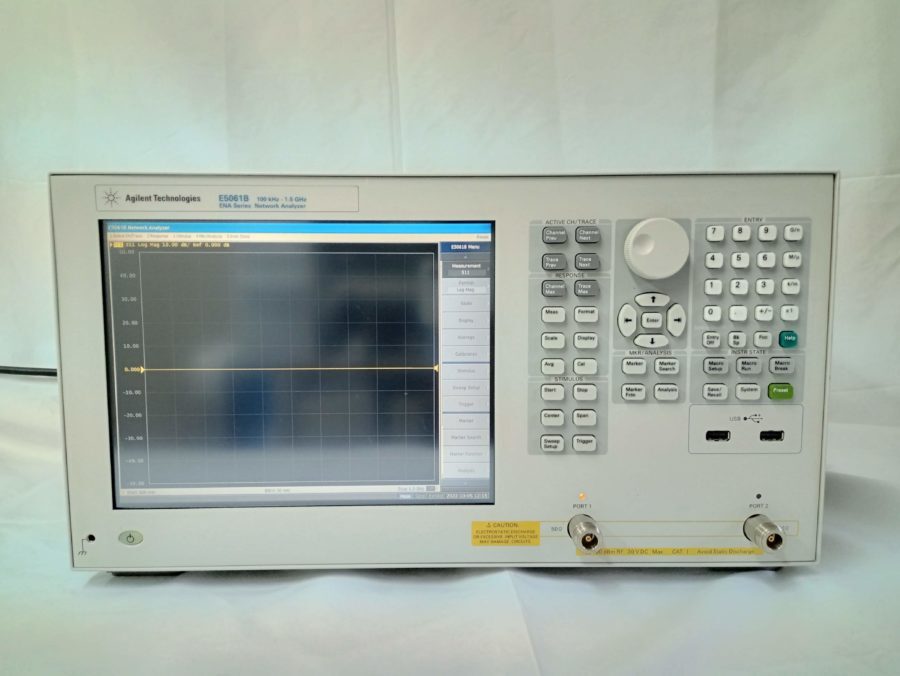 Agilent E5061B ENA Network Analyzer 100kHz-1.GHz Options Used Working | eBay