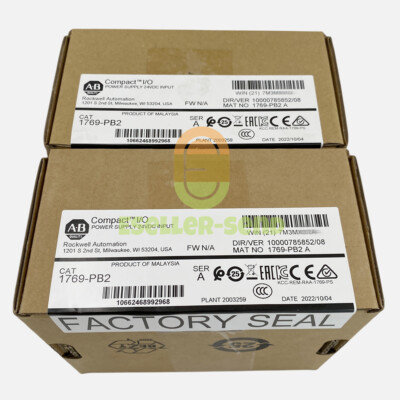 1769-PB2 Allen-Bradley CompactLogix DC 2A/0.8A Power Supply 1769PB2 New ...