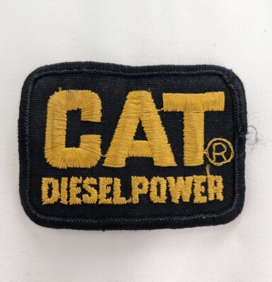 CAT Diesel Power Caterpillar Patch | eBay