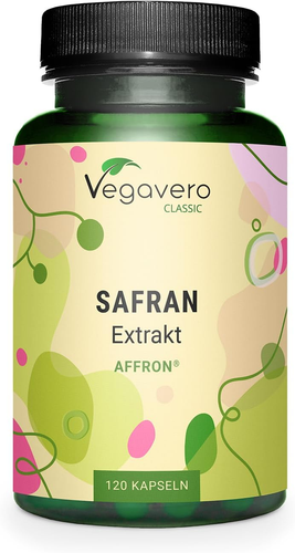 Safran Espagnol Vegavero® | 120 Gélules | Extrait De Qualité : Affron ...