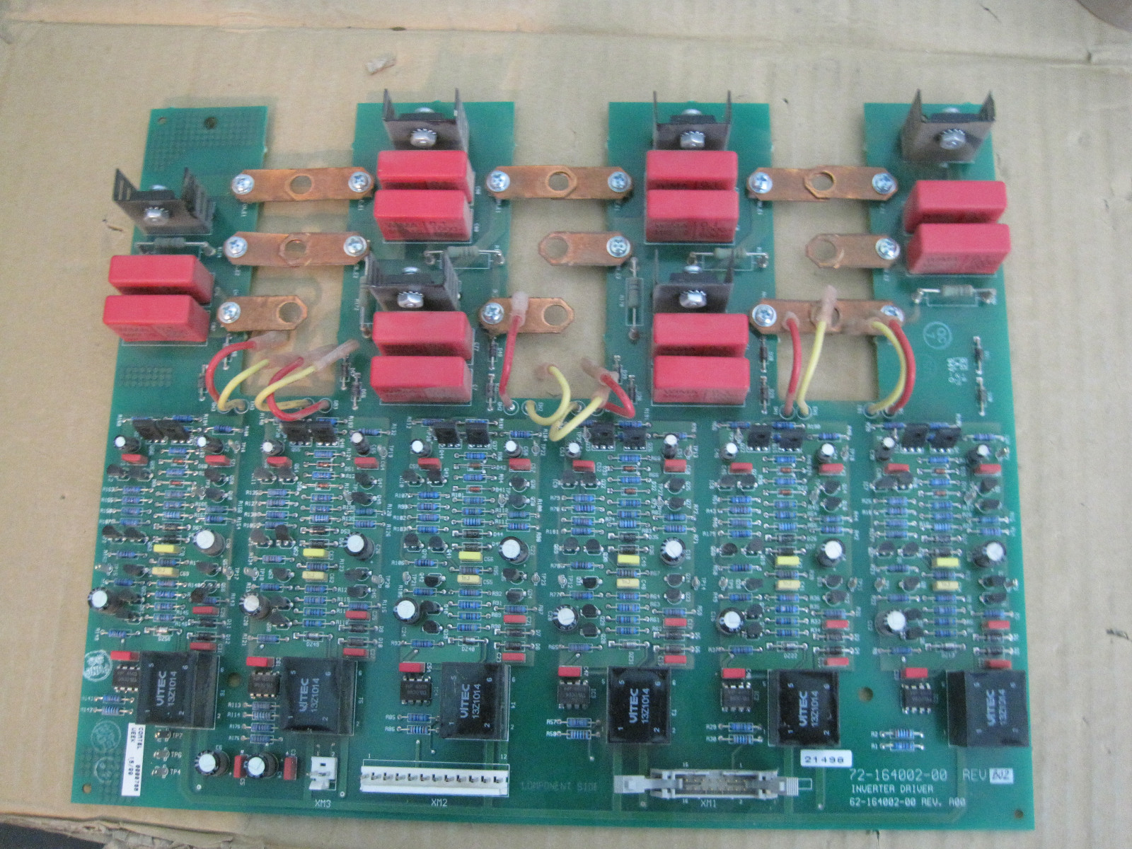 MGE Comet 80kVA UPS Component PCB 72-164002-00 Inverter Driv REV B02 ...