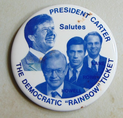 Jimmy Carter 1977 Virginia Governor campaign pin button political | eBay