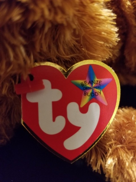 Ty Beanie Buddies Brown Dog Named Fitz From 2004 12" for sale online | eBay