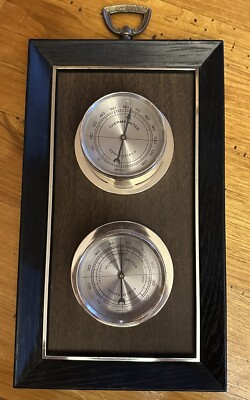 Vintage Springfield Weather Station Thermometer Humidity Meter | eBay