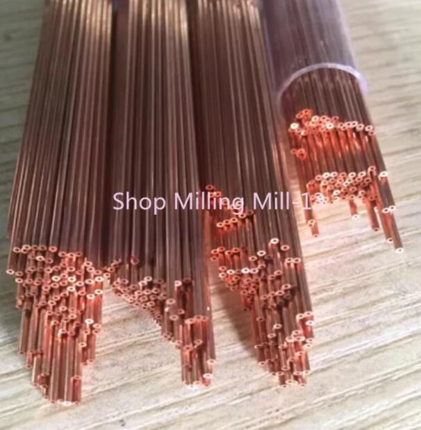 OD0.3-3.0 Single Hole Copper Tube Electrode Tube Drill EDM Copper Pipe ...