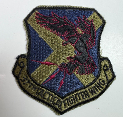 USAF 37th Tactical Fighter Wing US Air Force Patch K6A | eBay