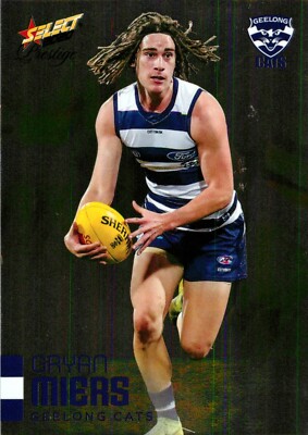 2020 GEELONG CATS AFL Card GRYAN MIERS Footy Stars Prestige | eBay ...