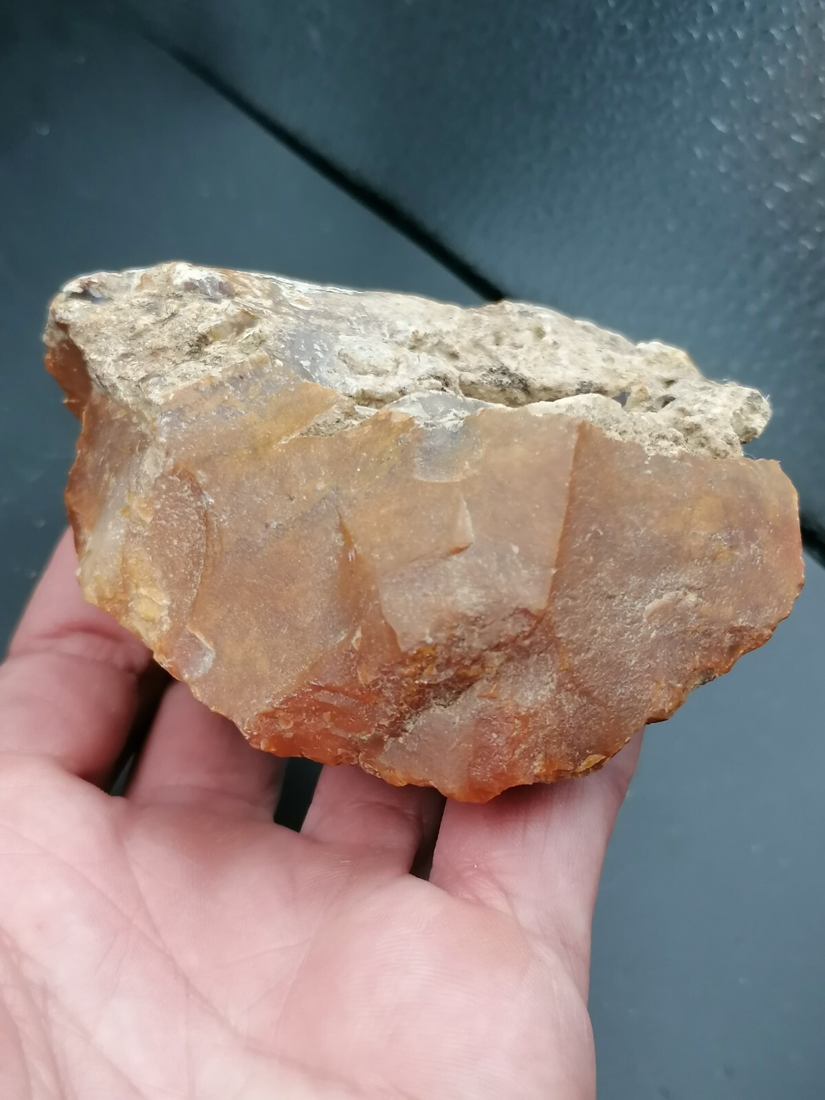 Lower Paleolithic France Acheulean culture Unusual Scraper Homo ...