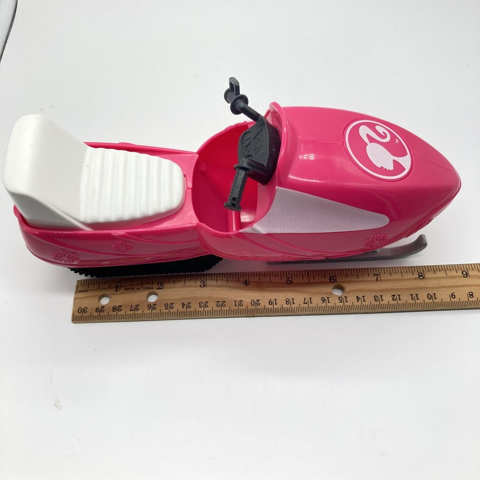Barbie Snowmobile Arctic Rescue Pink Christmas fun Barbie accessories ...