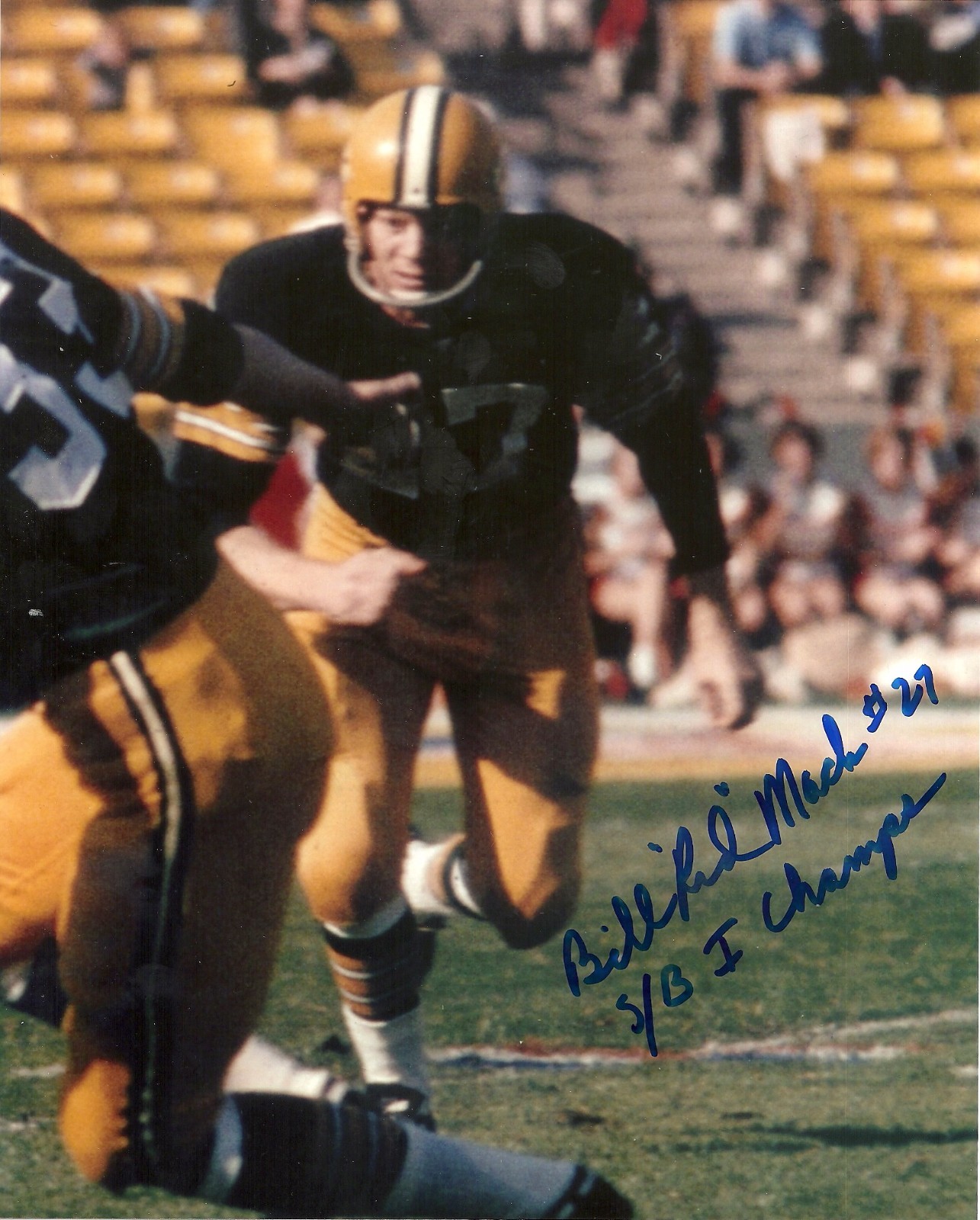 Packers BILL "RED" MACK Signed 8x10 Auto Photo #3 COA SB I | eBay